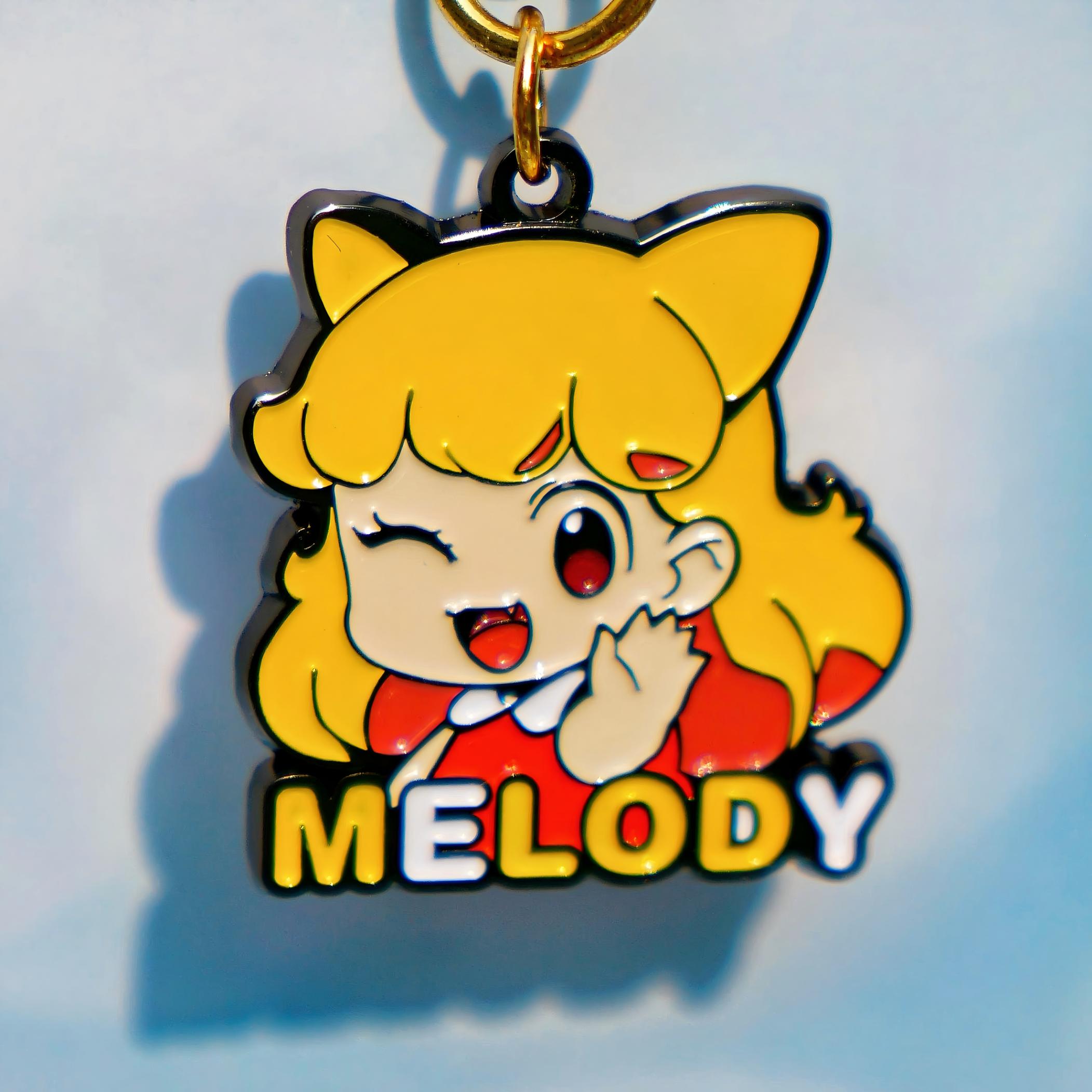 Custom Soft Enamel Metal Keychains – MelodyCharms
